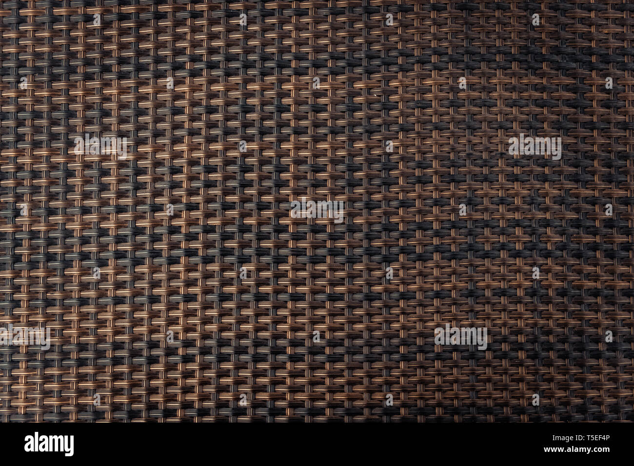 Dark brown wicker texture background. detail of weave seamless texture ...