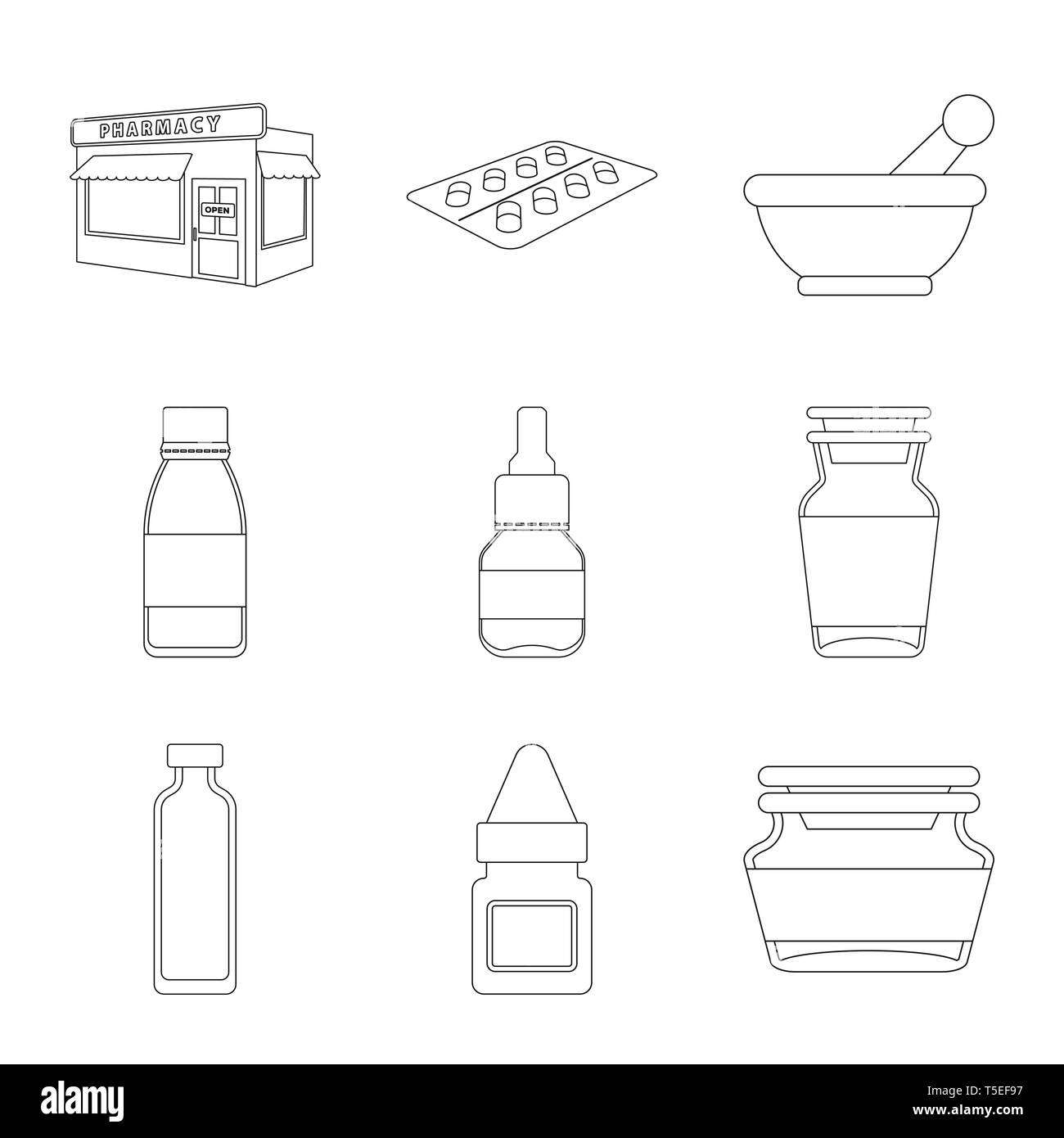 pill,bowl,bottle,vial,building,pack,pestle,plastic,drops,drug ...
