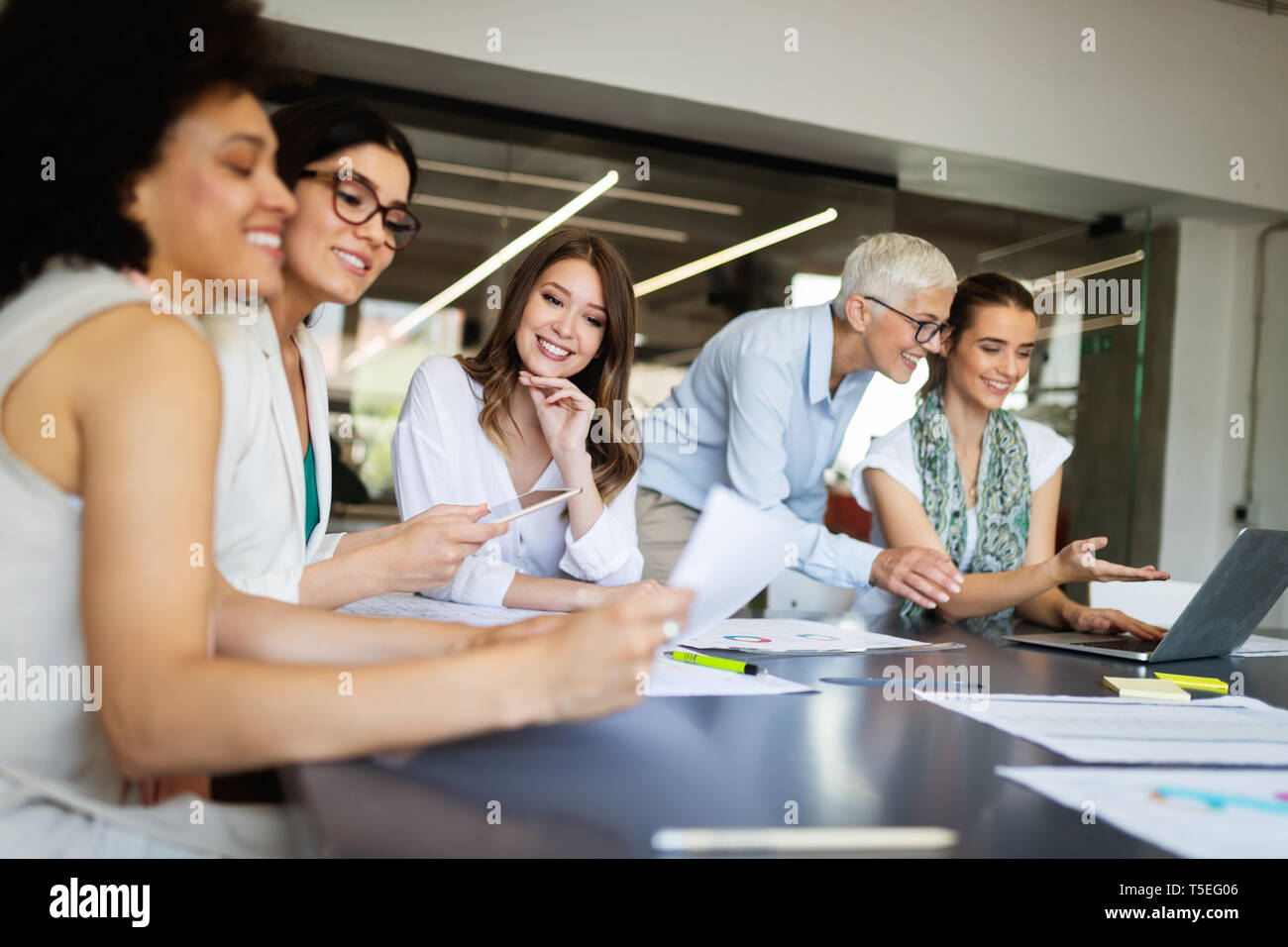 Group discussion concept indoors hi-res stock photography and images ...