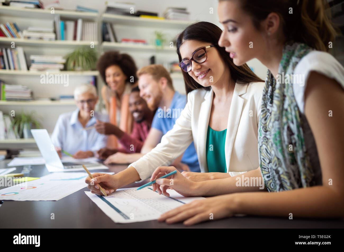 Business People Meeting Conference Discussion Corporate Concept Stock ...