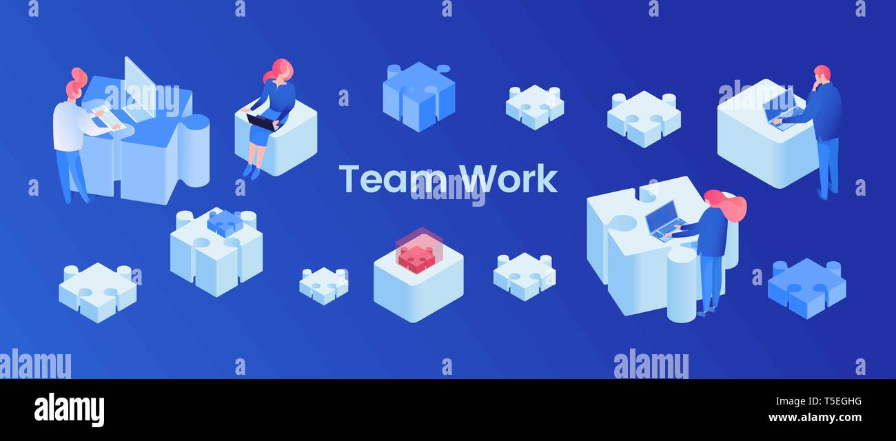 Coworking cartoon illustration hi-res stock photography and images - Alamy