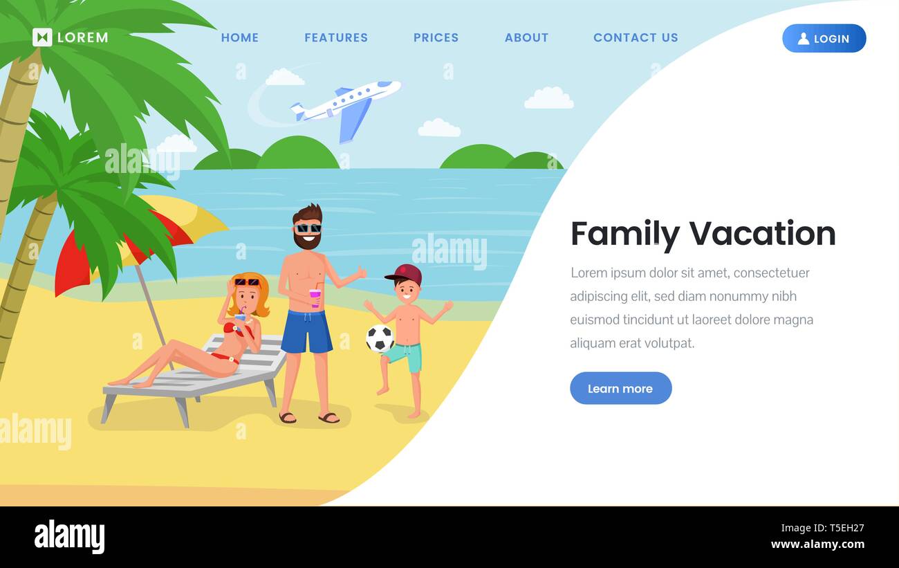 Child resort Stock Vector Images - Alamy