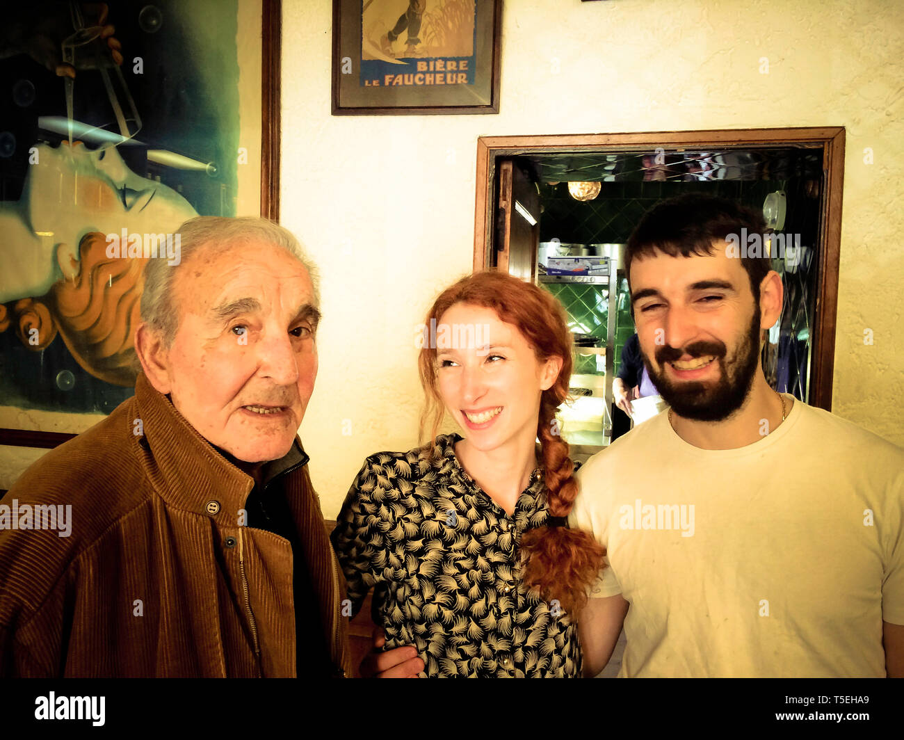 Auberge de La Mole real, old french gourmet restaurant (MJean and ...