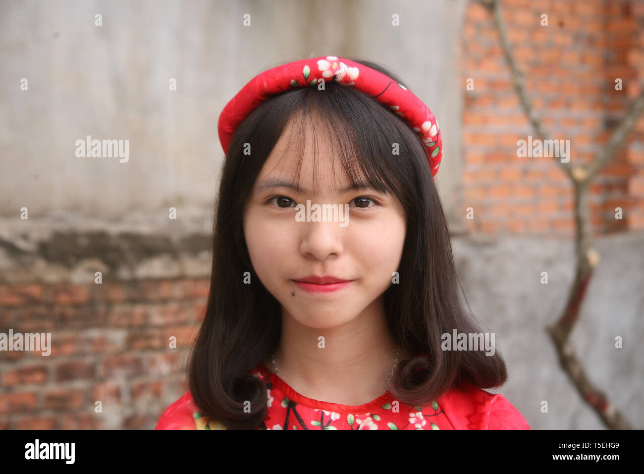 photos of girls on Tet holiday Stock Photo - Alamy