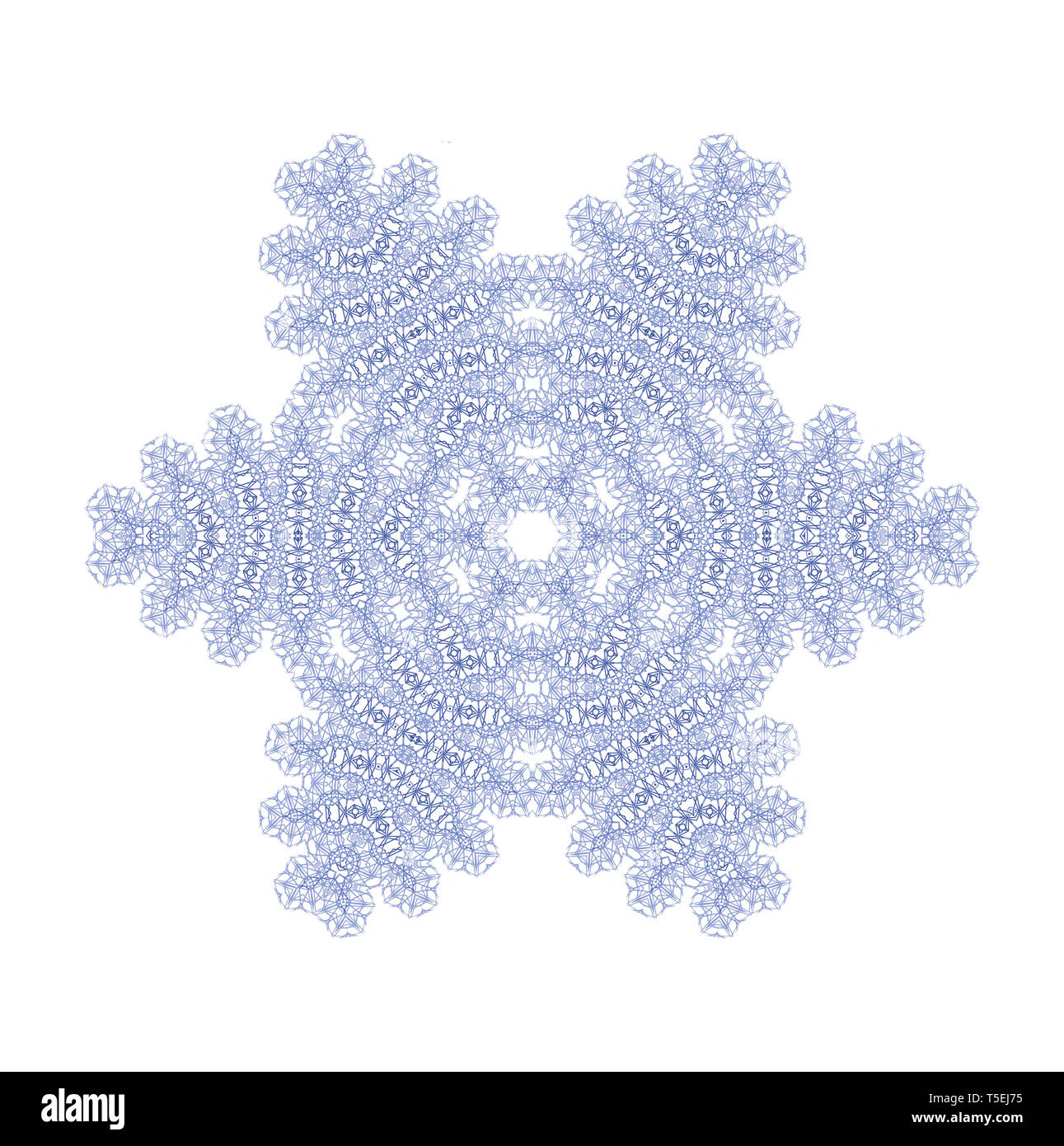 Abstract pattern ice background Cut Out Stock Images & Pictures - Alamy