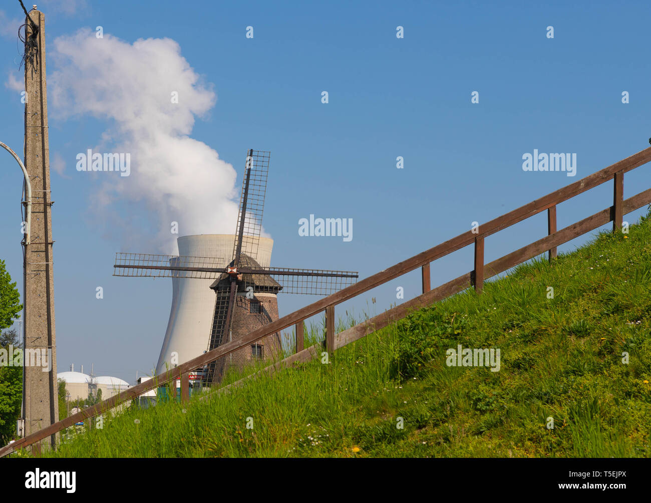 Old power plant in belgium hi-res stock photography and images - Alamy