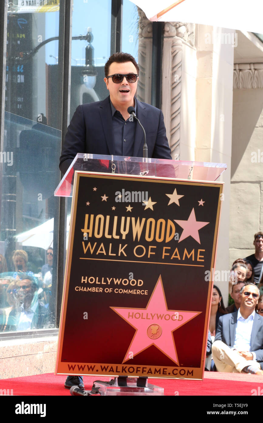 April 23, 2019 - Los Angeles, CA, USA - LOS ANGELES - APR 23: Seth ...