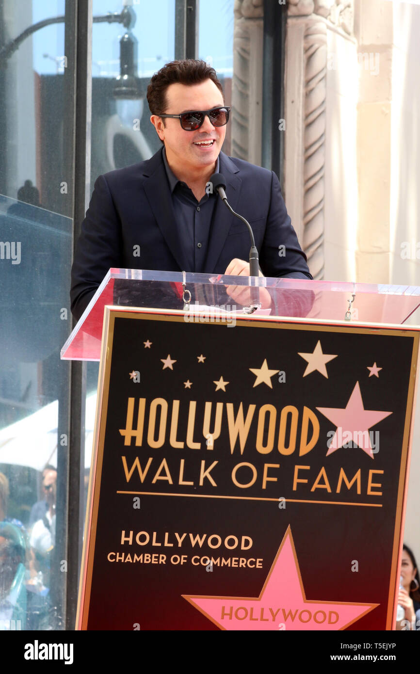 April 23, 2019 - Los Angeles, CA, USA - LOS ANGELES - APR 23: Seth ...