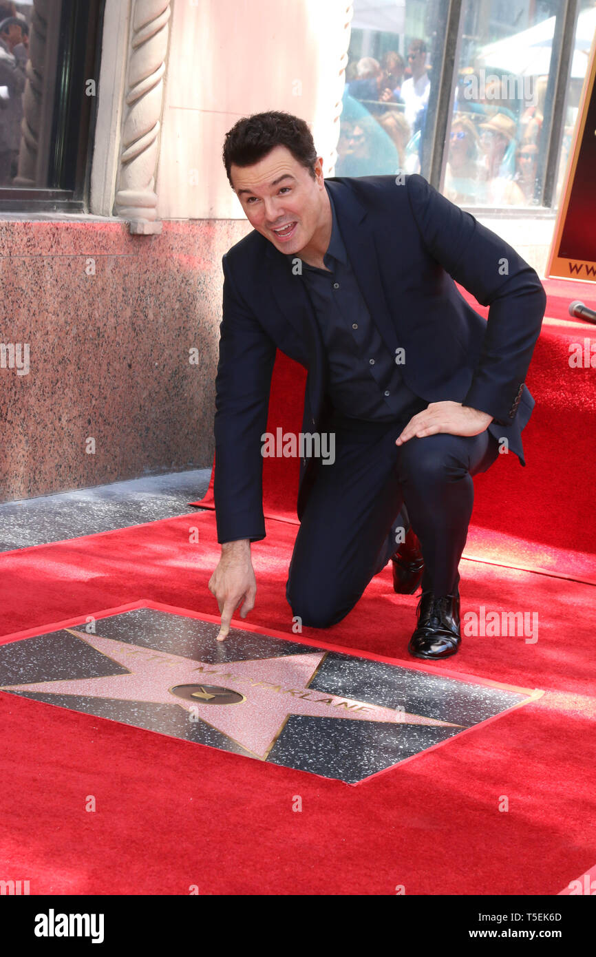 April 23, 2019 - Los Angeles, CA, USA - LOS ANGELES - APR 23: Seth ...