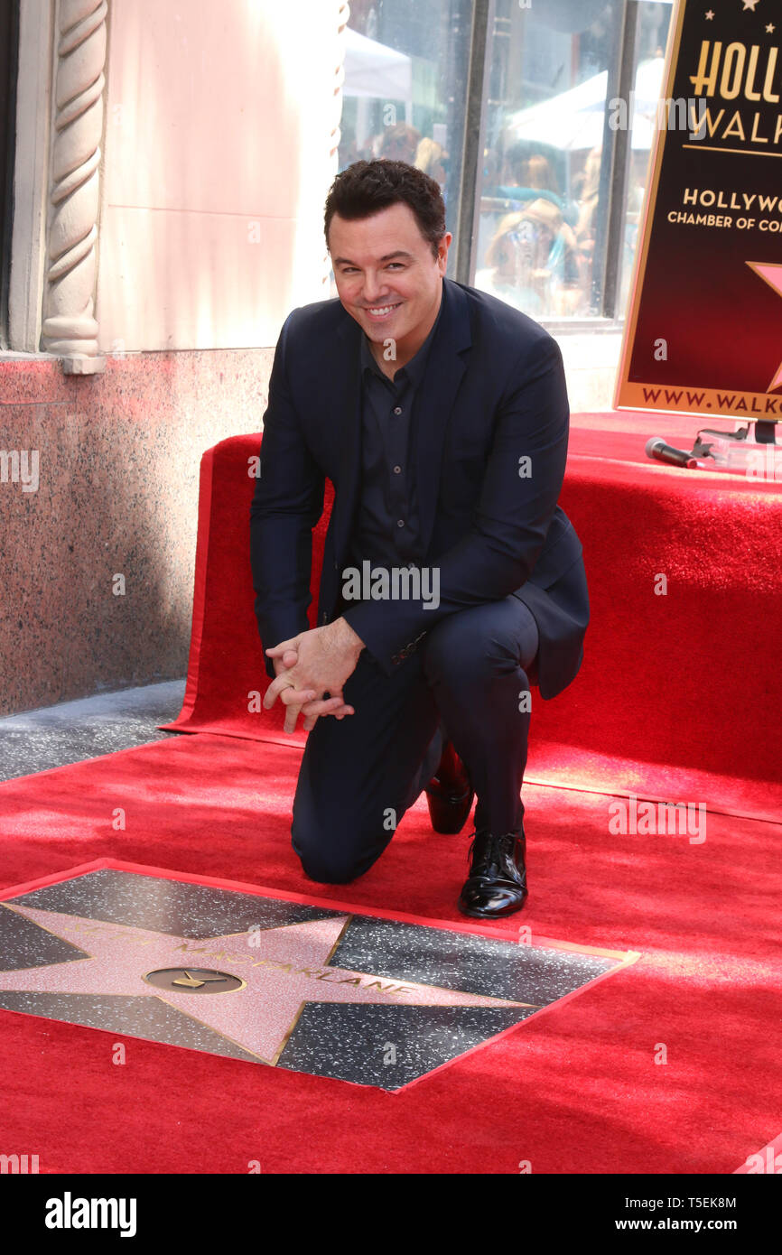 April 23, 2019 - Los Angeles, CA, USA - LOS ANGELES - APR 23: Seth ...