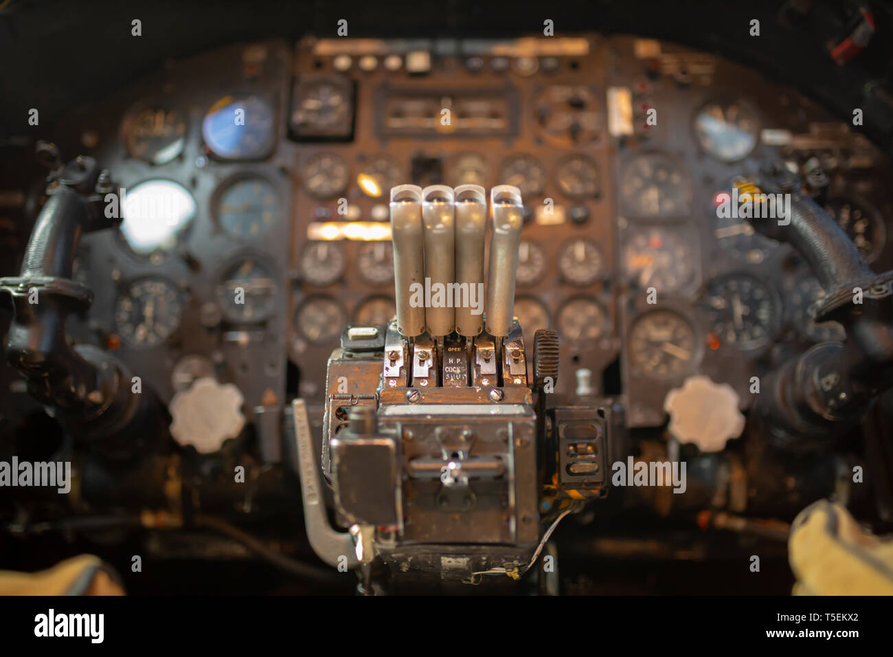 Fighter jet cockpit controls hi-res stock photography and images - Alamy
