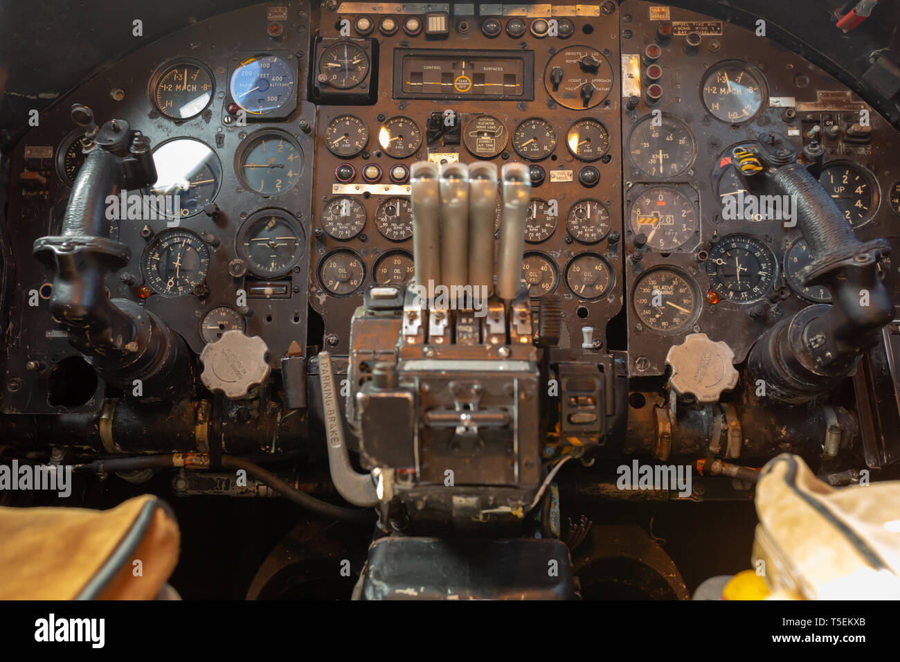 Vulcan cockpit hi-res stock photography and images - Alamy