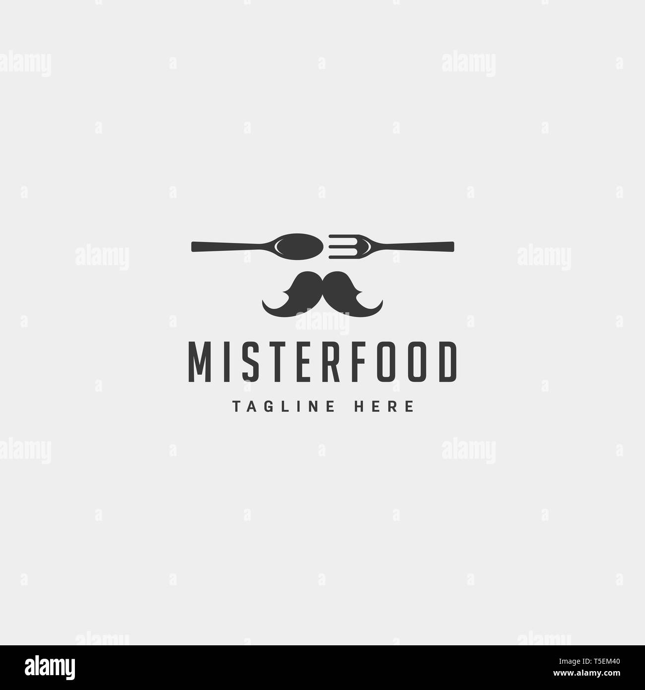 Flat and simple logo hi-res stock photography and images - Alamy