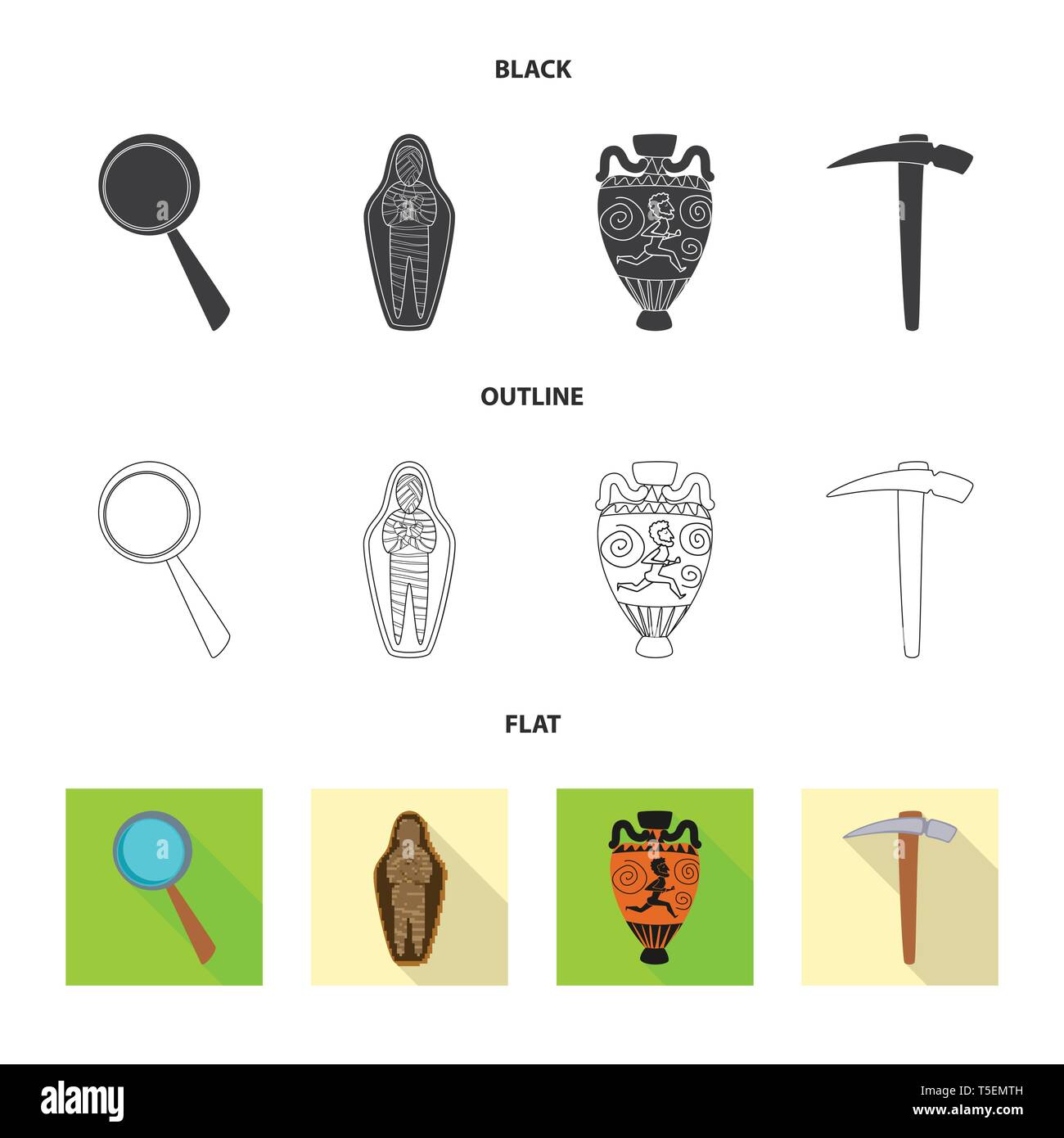 lens,mummy,amphora,pickaxe,glass,ancient,artifact,pick,tool,Egypt ...