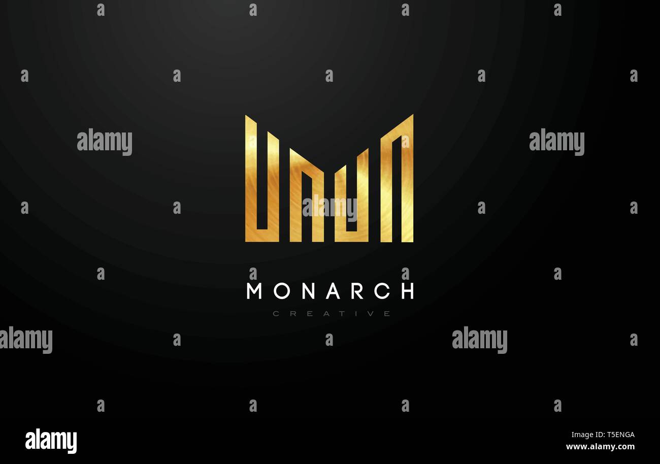 Gold Golden M Logo.M Letter Icon Design Vector Illustration Stock ...