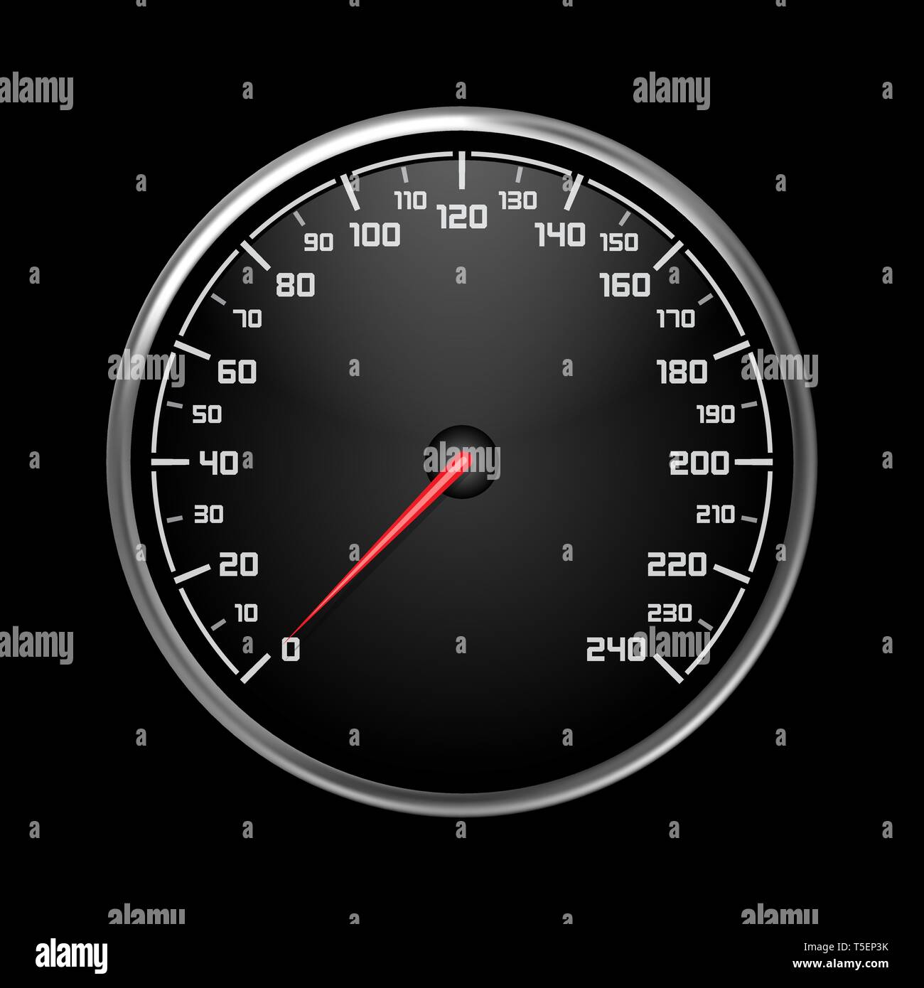 Car speedometer or auto odograph, tachometer Stock Vector Image & Art ...