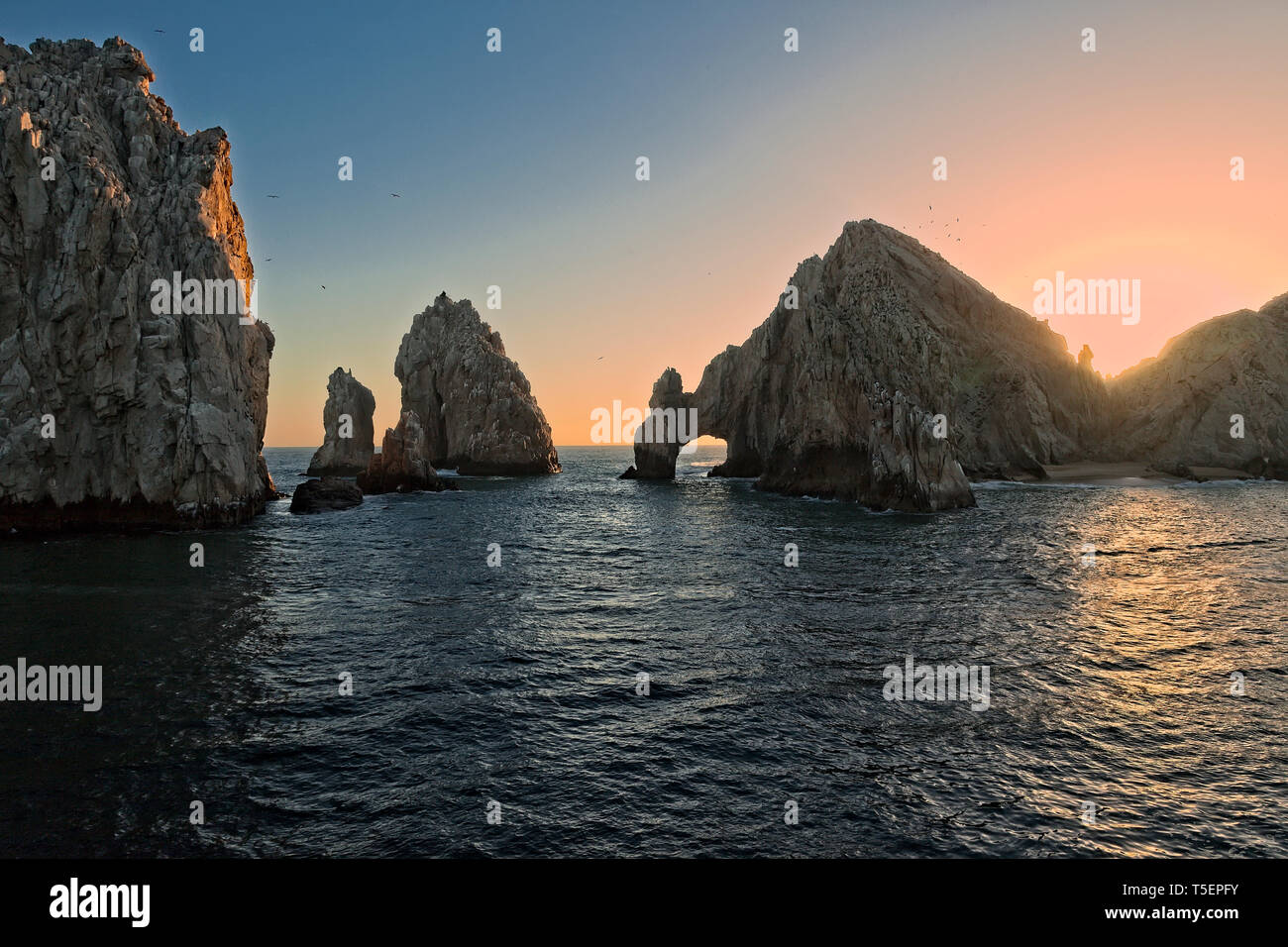 The Arch, natural rock formation in Los Cabos, Mexico Stock Photo - Alamy
