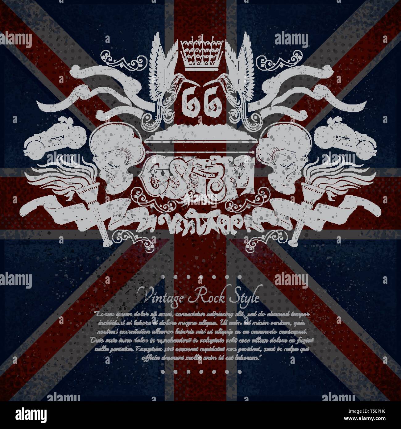 British bike emblem Stock Vector Images - Alamy