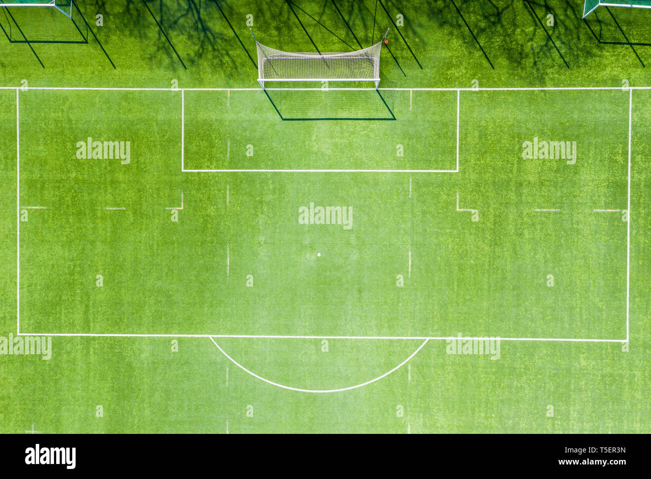 Football soccer areal view hi-res stock photography and images - Alamy