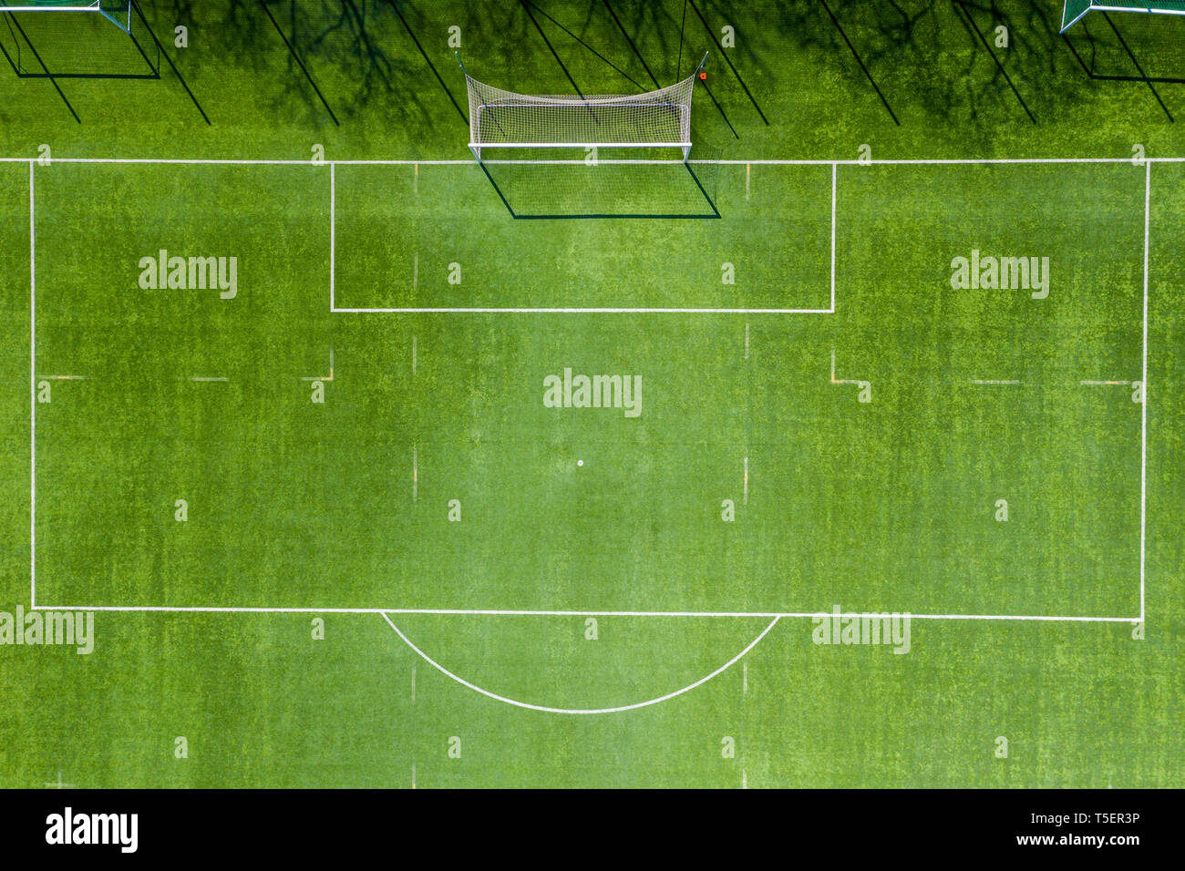 Football soccer areal view hi-res stock photography and images - Alamy