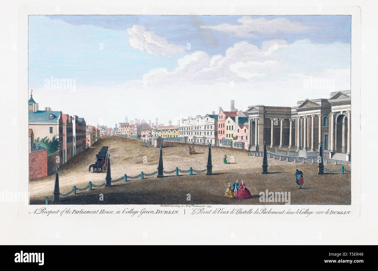 18th century engraving house hi-res stock photography and images - Alamy