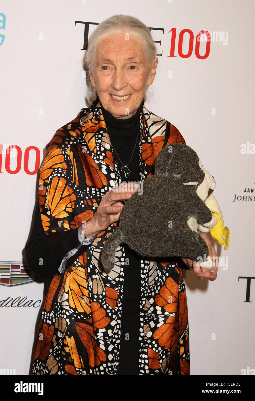 April 23, 2019 - New York City, New York, U.S. - JANE GOODALL attends ...