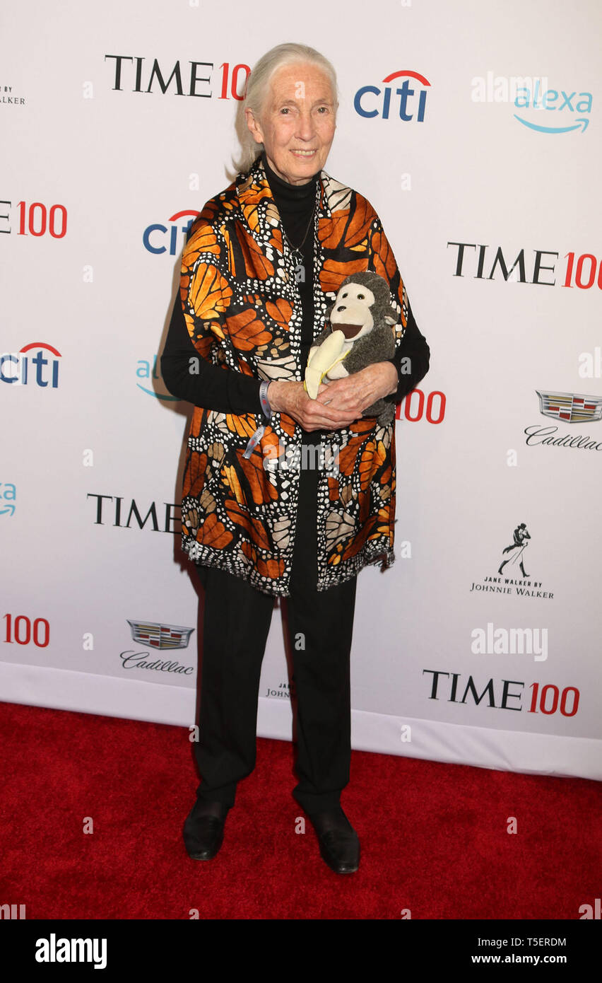 April 23, 2019 - New York City, New York, U.S. - JANE GOODALL attends ...