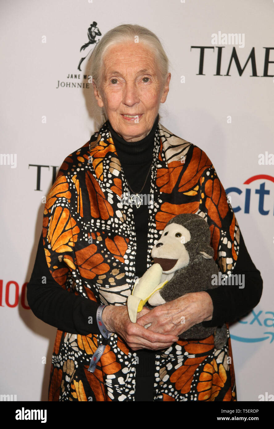 April 23, 2019 - New York City, New York, U.S. - JANE GOODALL attends ...