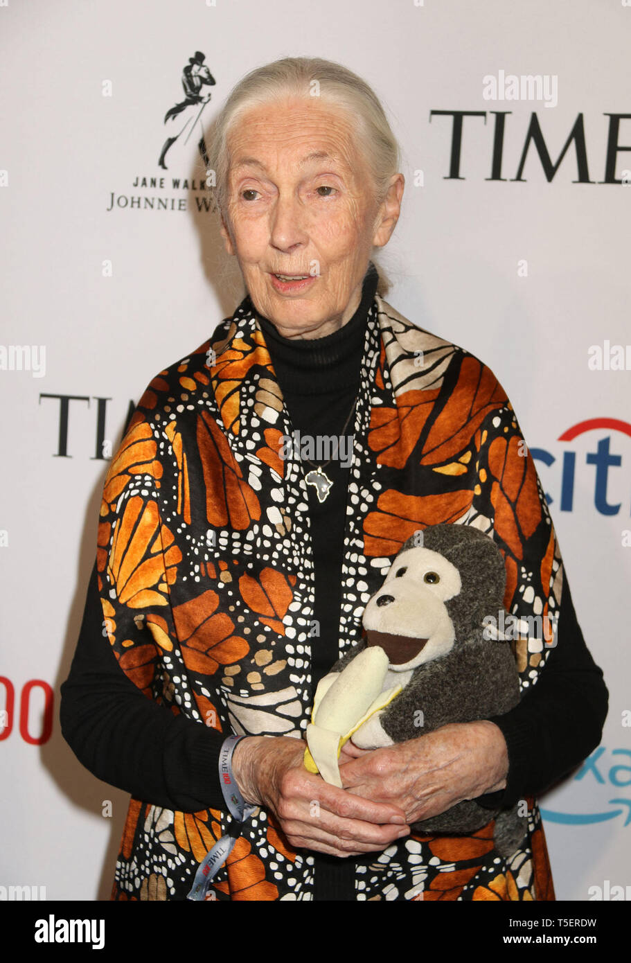 April 23, 2019 - New York City, New York, U.S. - JANE GOODALL attends ...