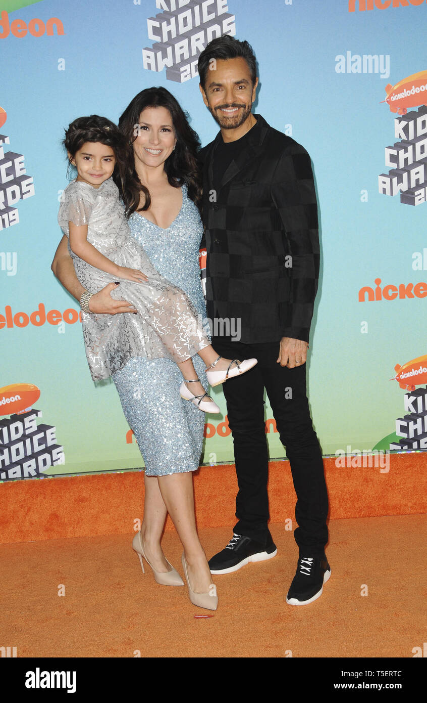 The Kids Choice Awards 2019 Featuring: Eugenio Derbez, Alessandra ...