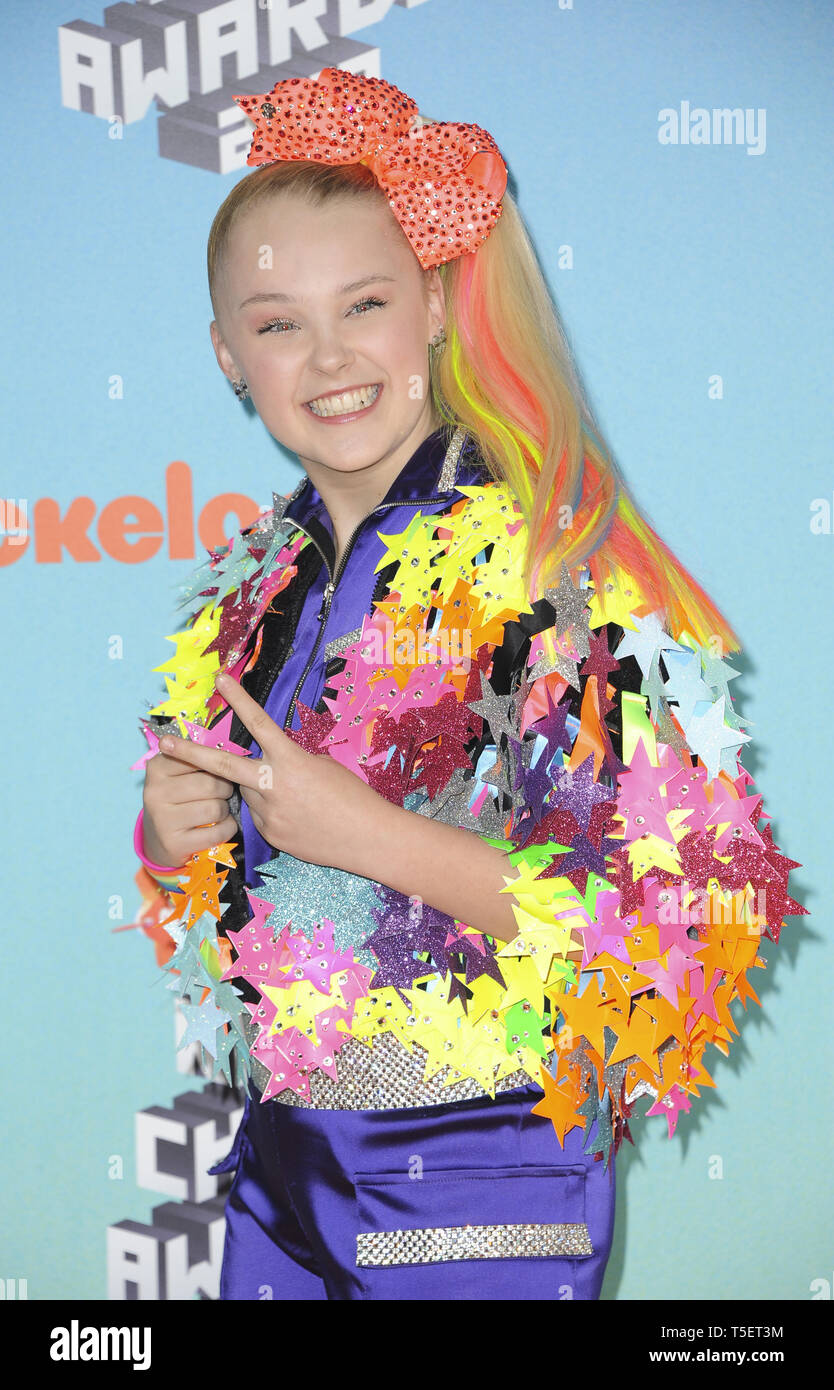 The Kids Choice Awards 2019 Featuring: JoJo Siwa Where: Los Angeles ...