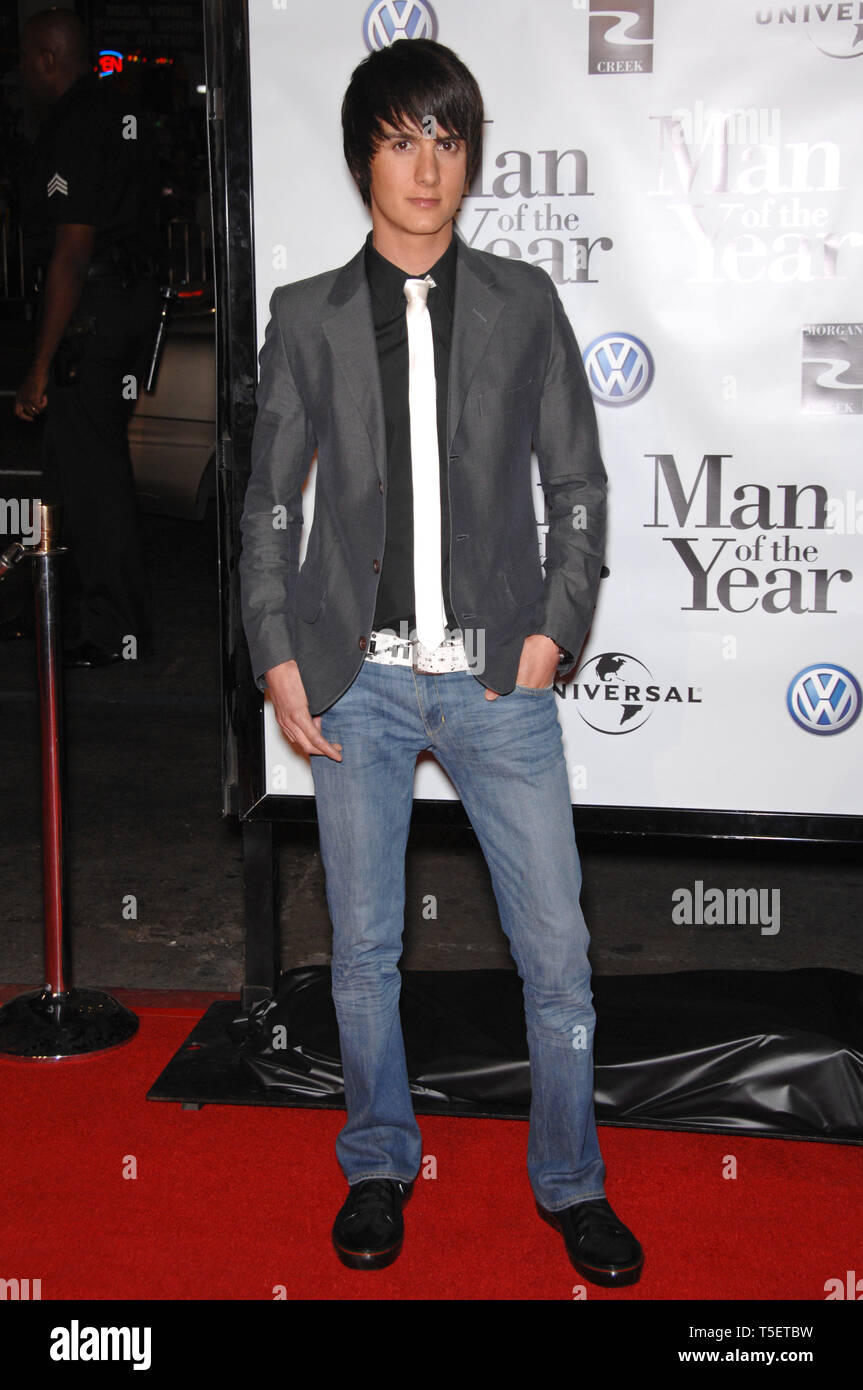 LOS ANGELES, CA. October 05, 2006: Actor CHAD ROGERS at the world ...