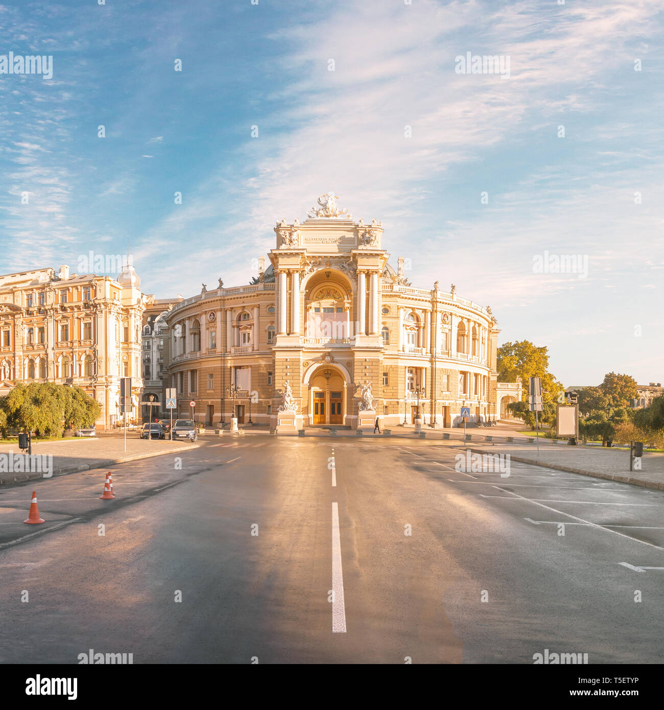 Odessa Opera and Ballet Theater, Ukraine Stock Photo - Alamy