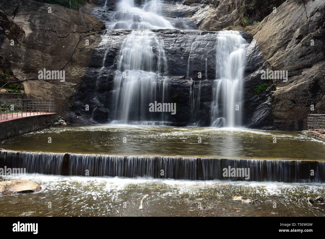 Kodaikanal - Silver Cascade Falls Stock Photo - Alamy
