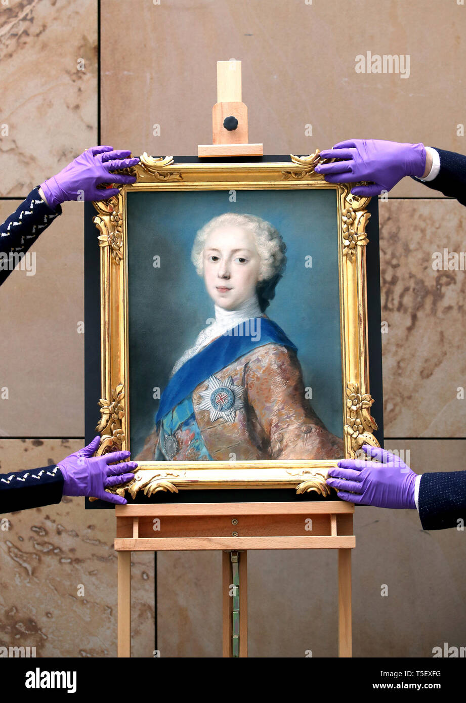 A rediscovered portrait of Bonnie Prince Charlie, painted in 1737 by ...
