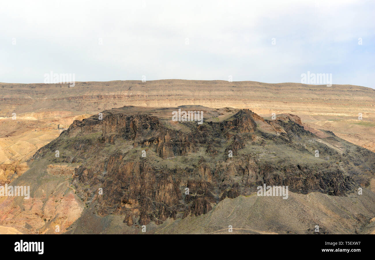 Beautiful desert landscapes in Jordan Stock Photo - Alamy
