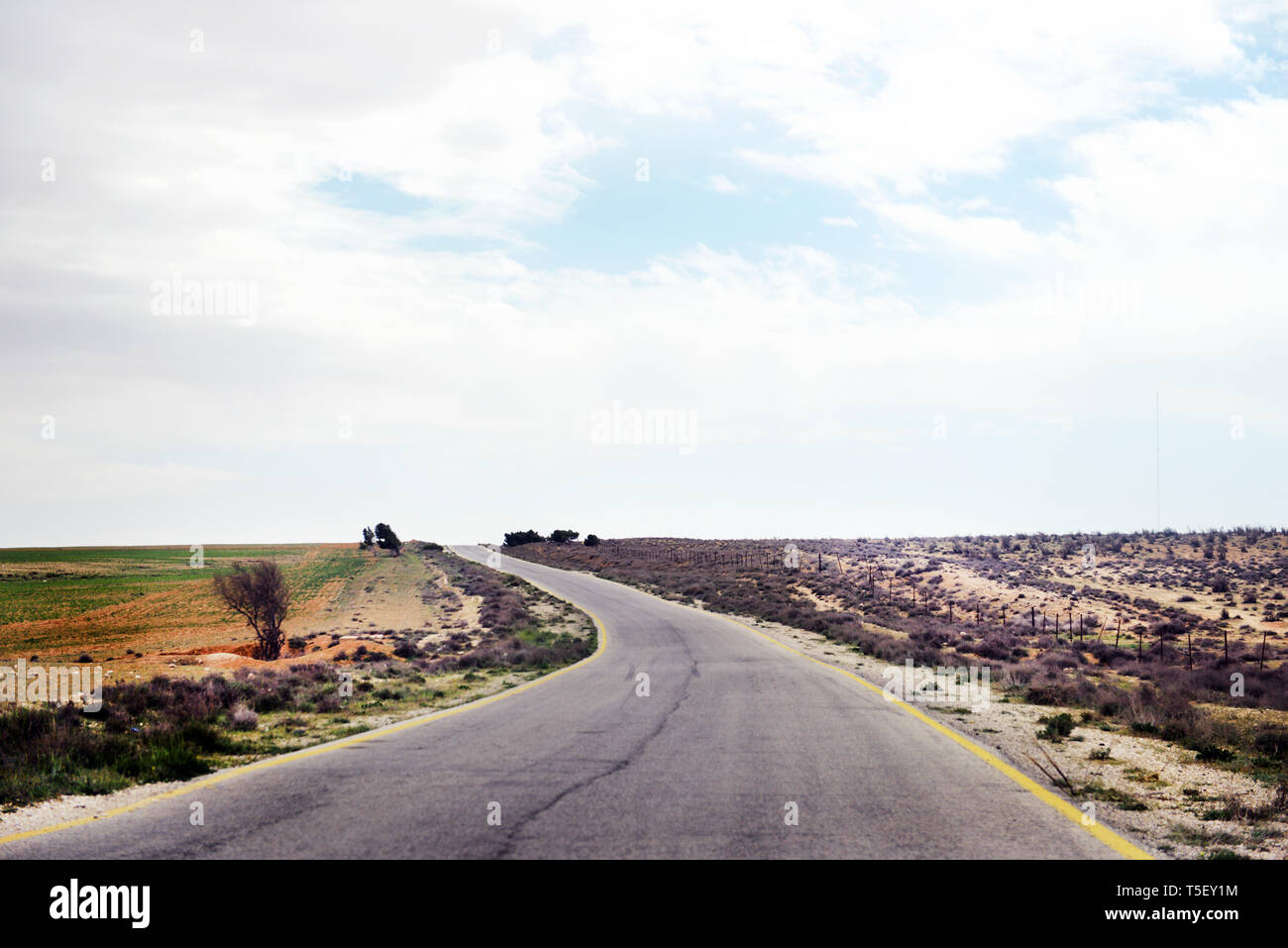Traveling by car in Jordan Stock Photo - Alamy