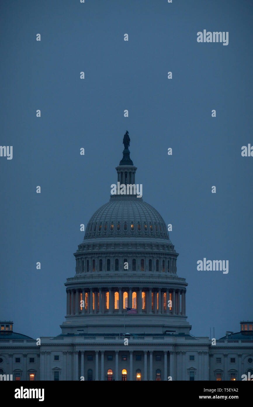 The US Capitol Building on Capitol Hill. The Congress Building is ...