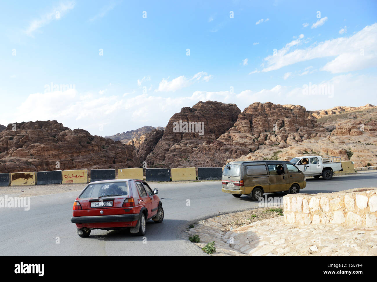 Driving in jordan hi-res stock photography and images - Alamy
