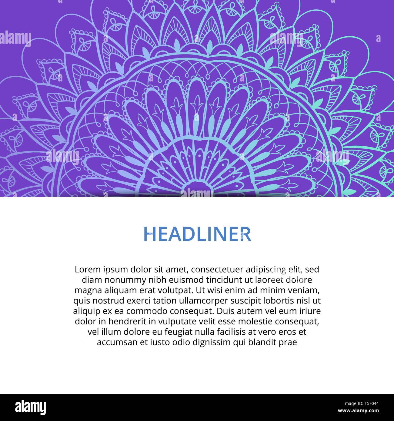 Old Ramadan flyer page ornament illustration concept. Vintage art ...