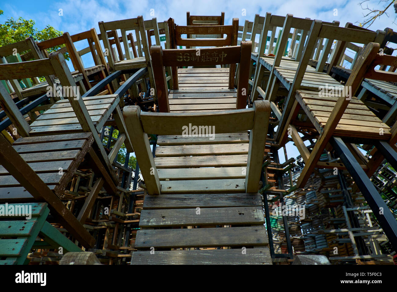 Chinese wood chairs hi-res stock photography and images - Alamy