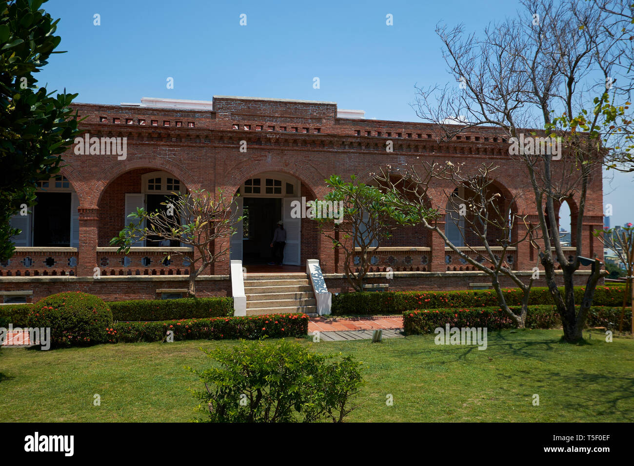 The first British Consulate building at Takow. In Kaohsiung, Taiwan ...