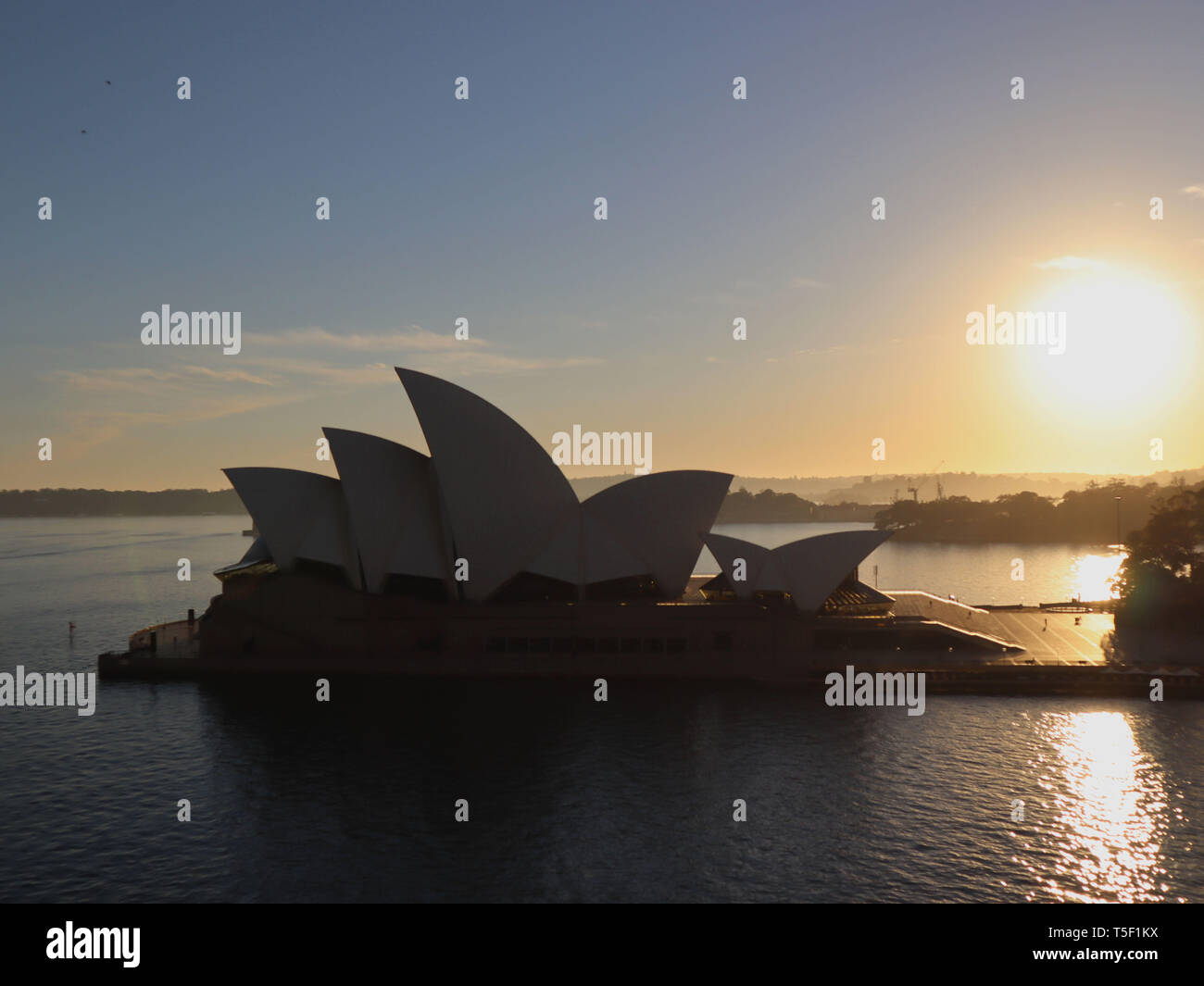 Opera House at Sunrise Stock Photo - Alamy