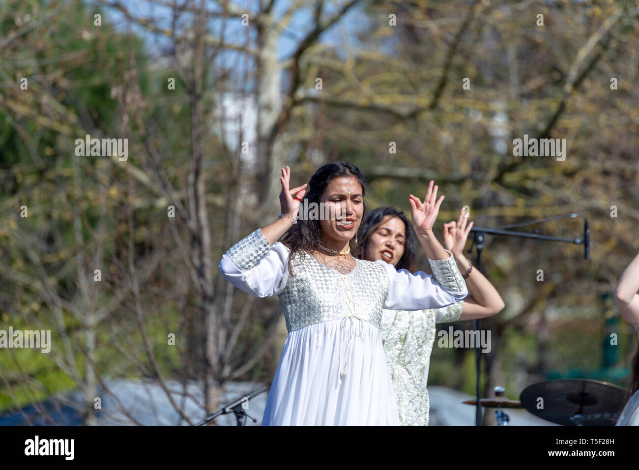 Indian festival holi flag hi-res stock photography and images - Alamy