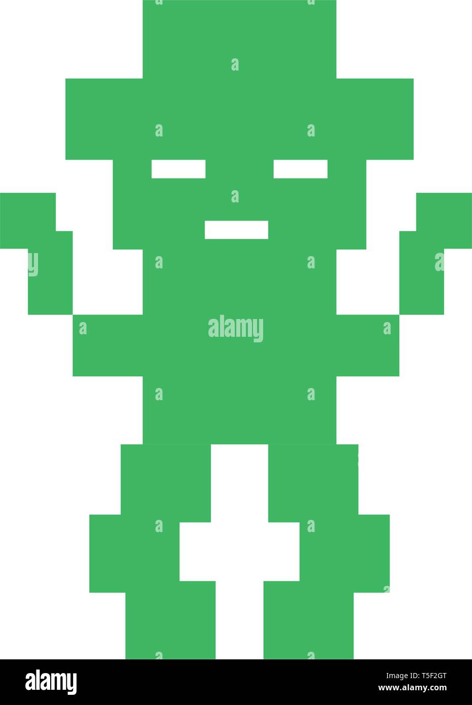 invaders character video game retro vector illustration Stock Vector ...