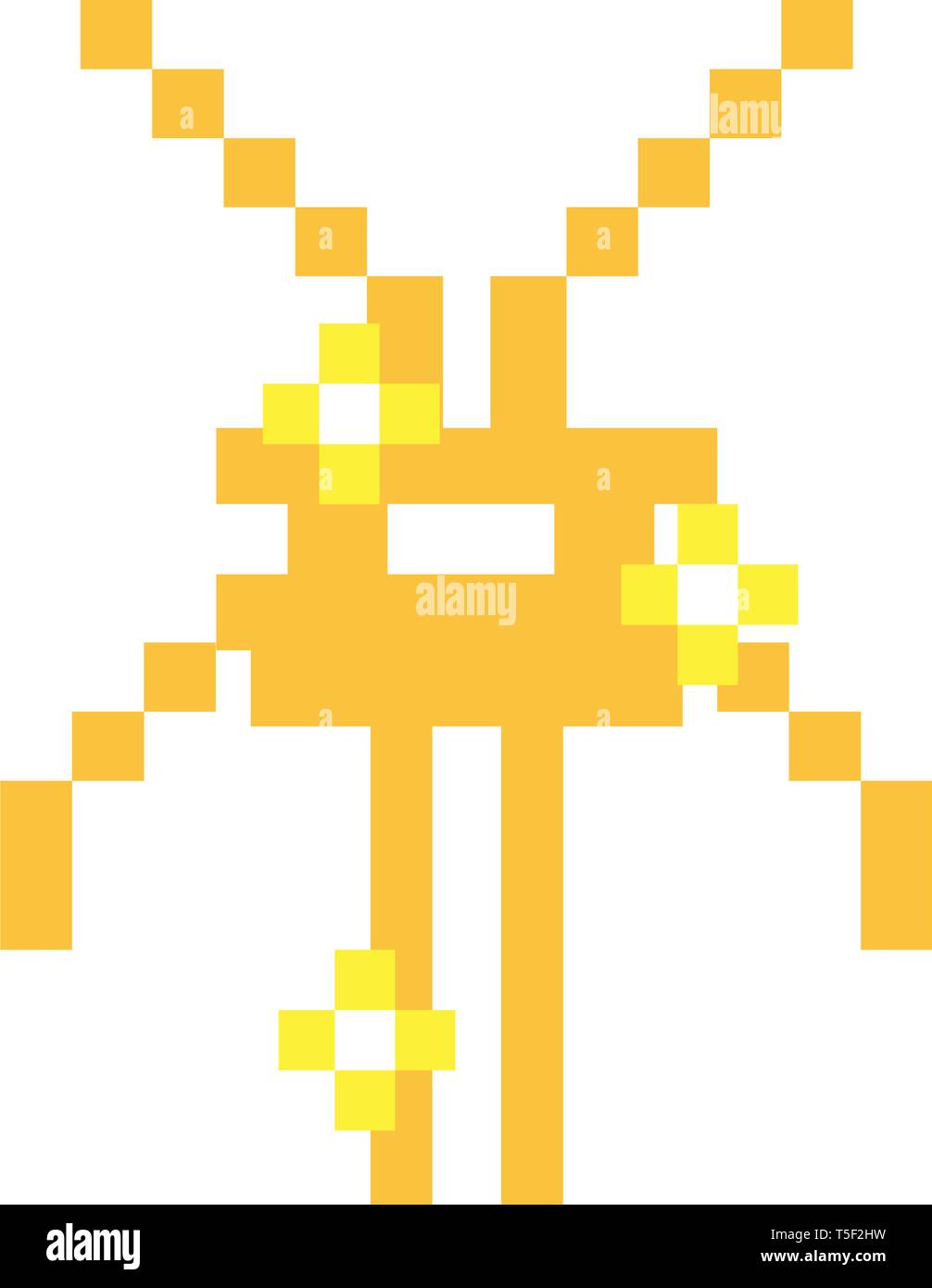 invaders character video game retro vector illustration Stock Vector ...