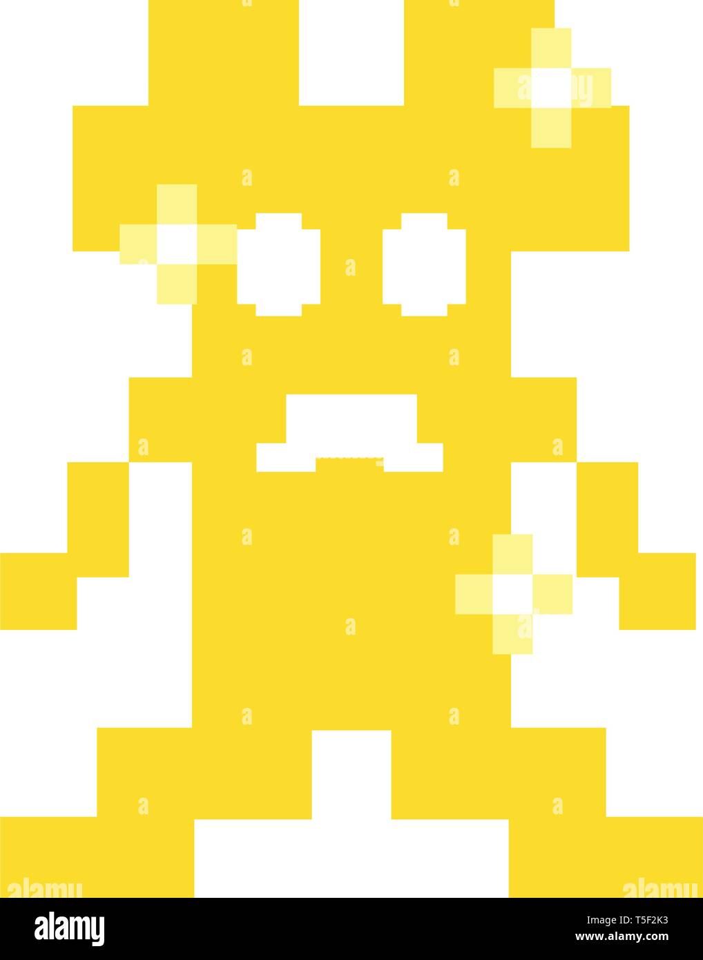 invaders character video game retro vector illustration Stock Vector ...