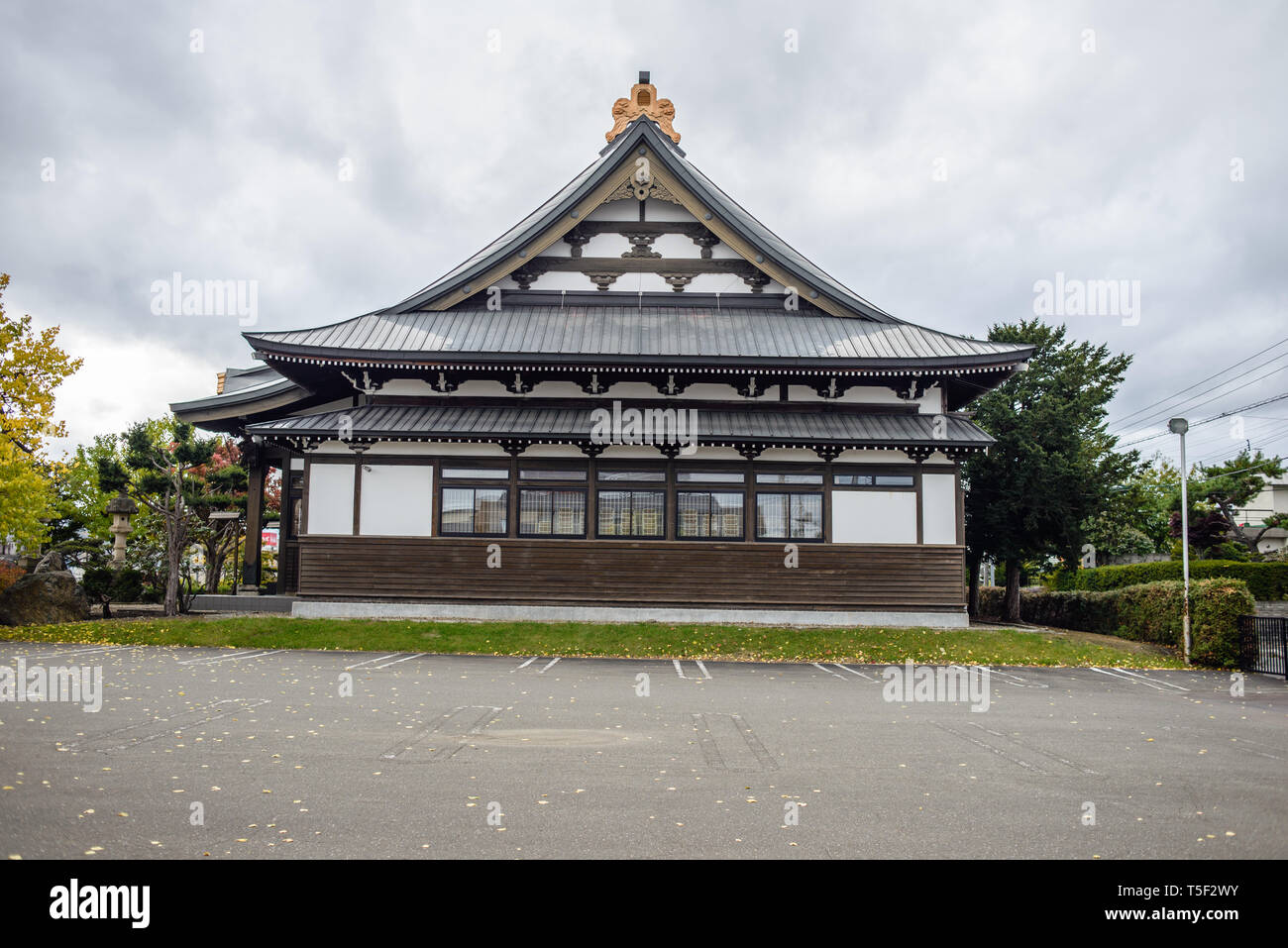 Shinto shrine in Kitami, Hokkaido, Japan Stock Photo - Alamy