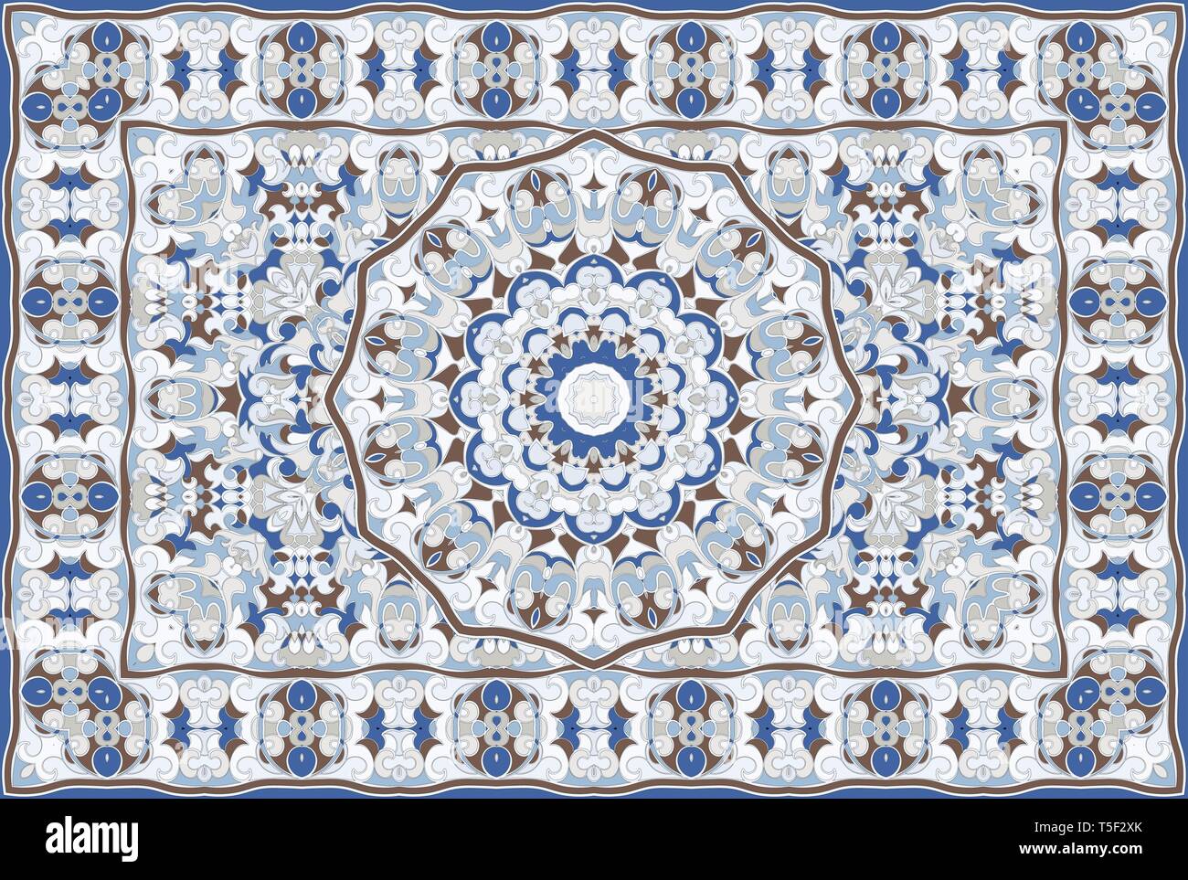 Blue colored silk fabric Stock Vector Images - Alamy