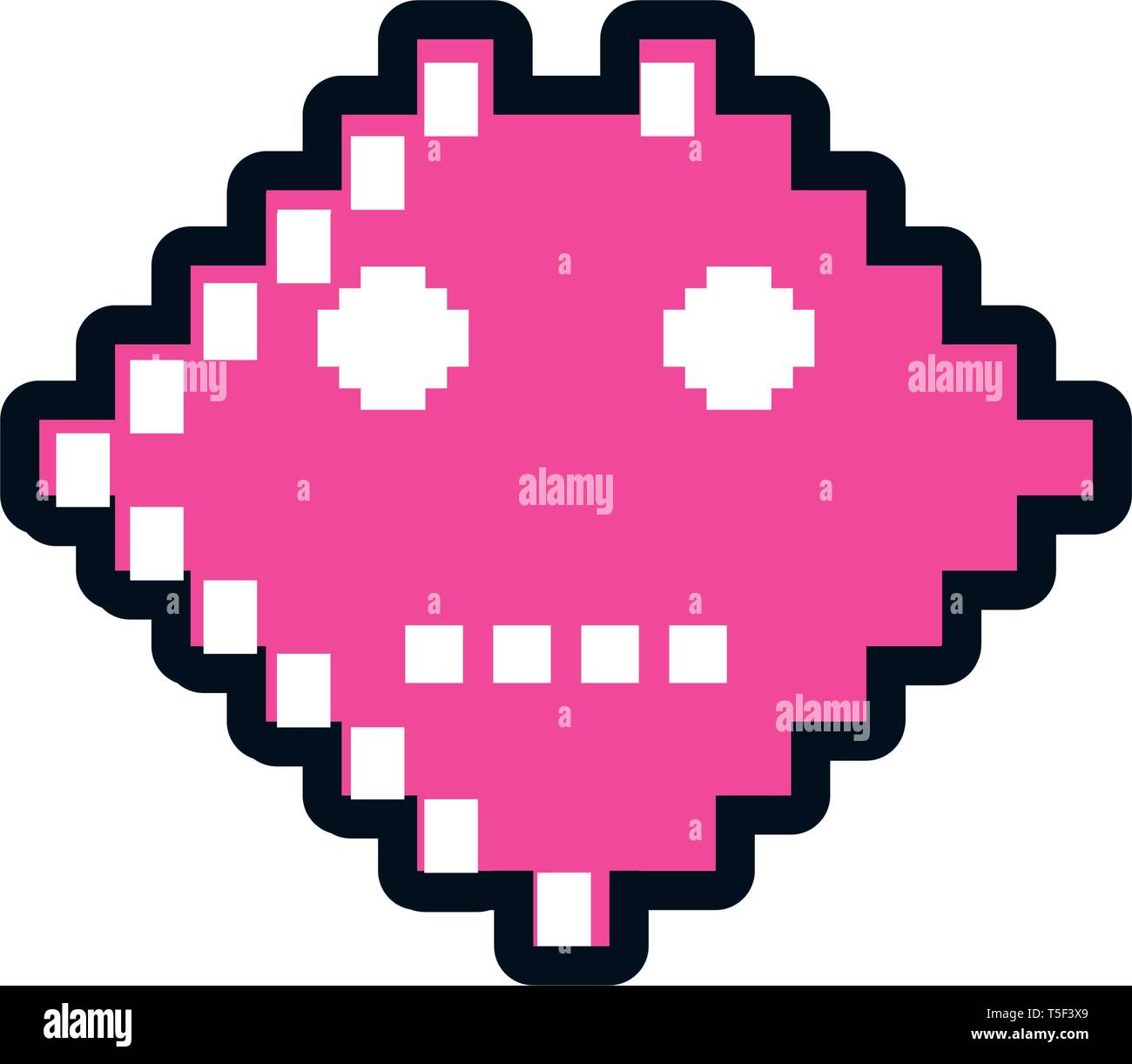 Pixel aliens hi-res stock photography and images - Alamy